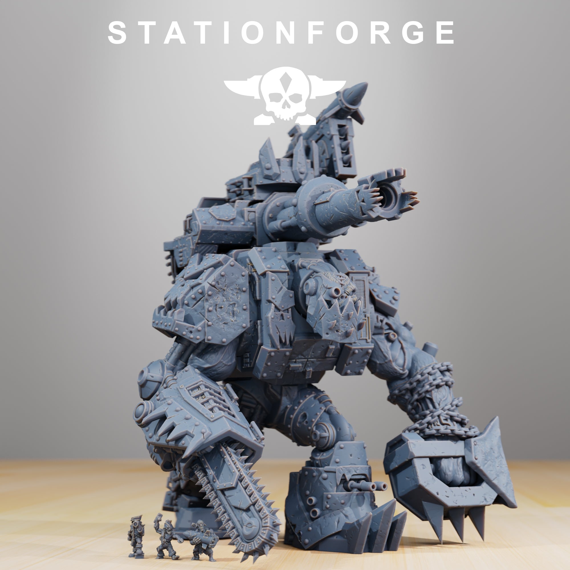 Orkaz Mega Steppa, Orc Stomper – battleprints.co.uk